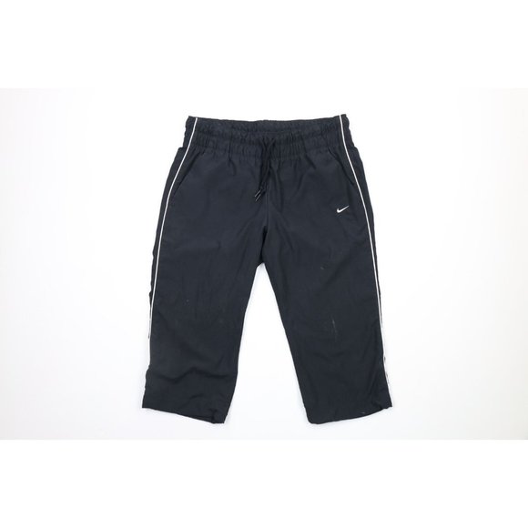 Nike | Pants | Vintage Nike Mens Large Travis Scott Mini Swoosh Cropped ...